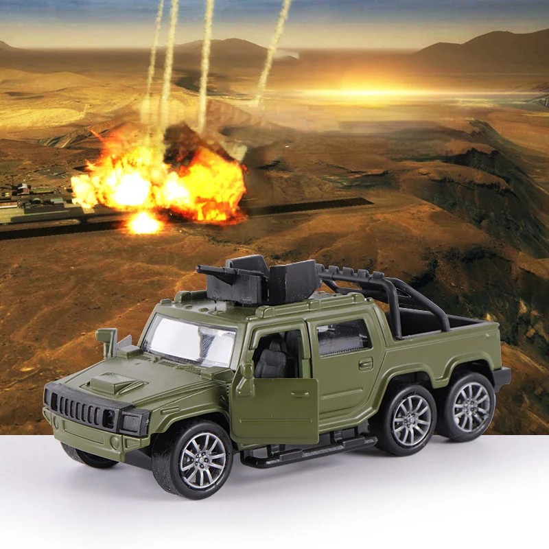 Military-Vehicle-Alloy-Toy-Model-1-36-Scale-with-Spring-Loaded-Action ...