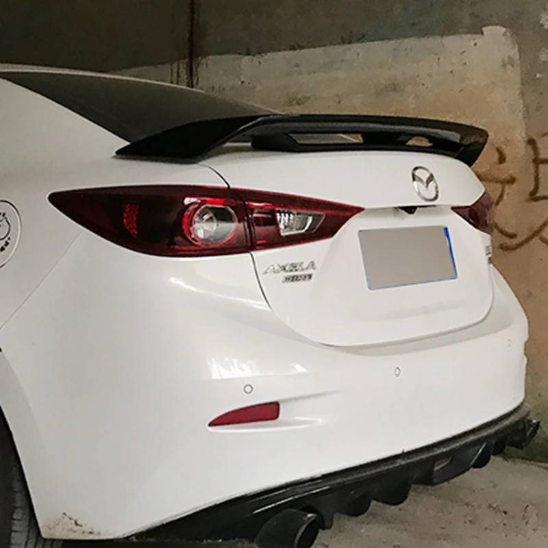 High-quality-ABS-material-spoiler-For-Mazda-3-M3-Axela-2014-to-2018 ...