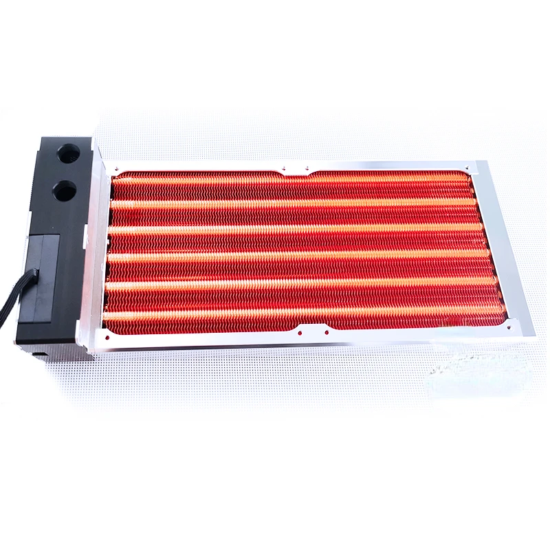 120 240 360 Cold Water Pump Integrated Pure Copper Radiator With ...