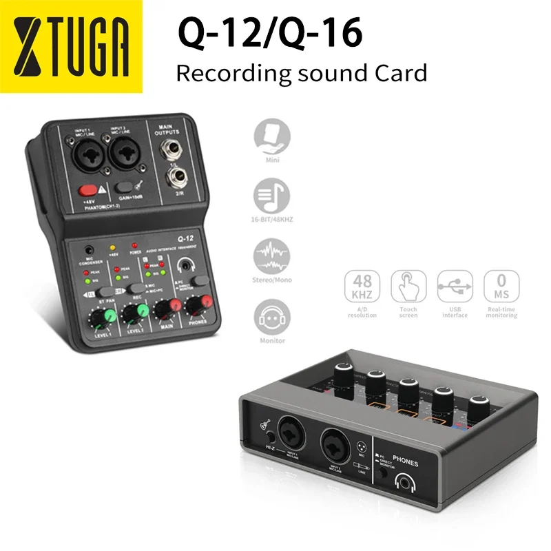 XTUGA-monitoreo-profesional-interfaz-de-Audio-port-til-de-2-canales ...