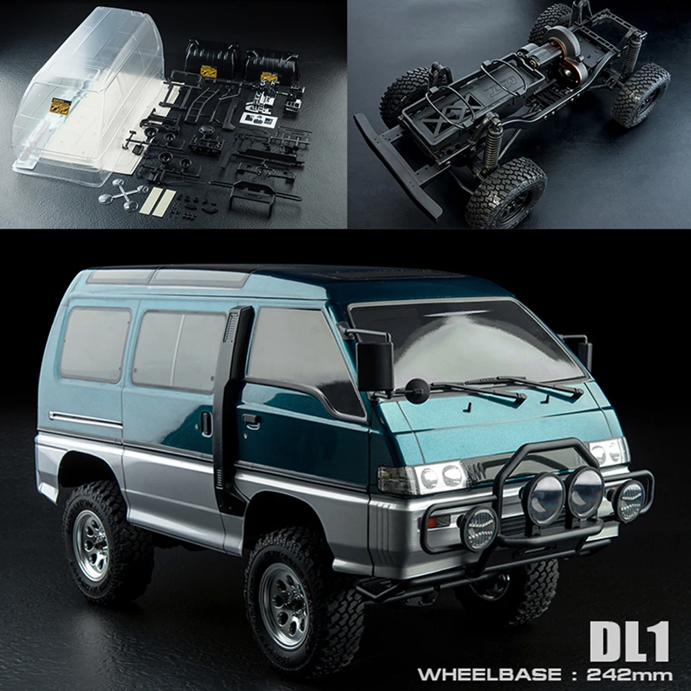 MST CMX DL1 532202 1/10 RC Simulation Electric Remote Control Model Car ...