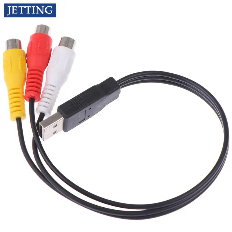 1pc-Converter-Video-AV-Cable-USB-to-RCA-Cable-for-Television-Wire-Cord ...