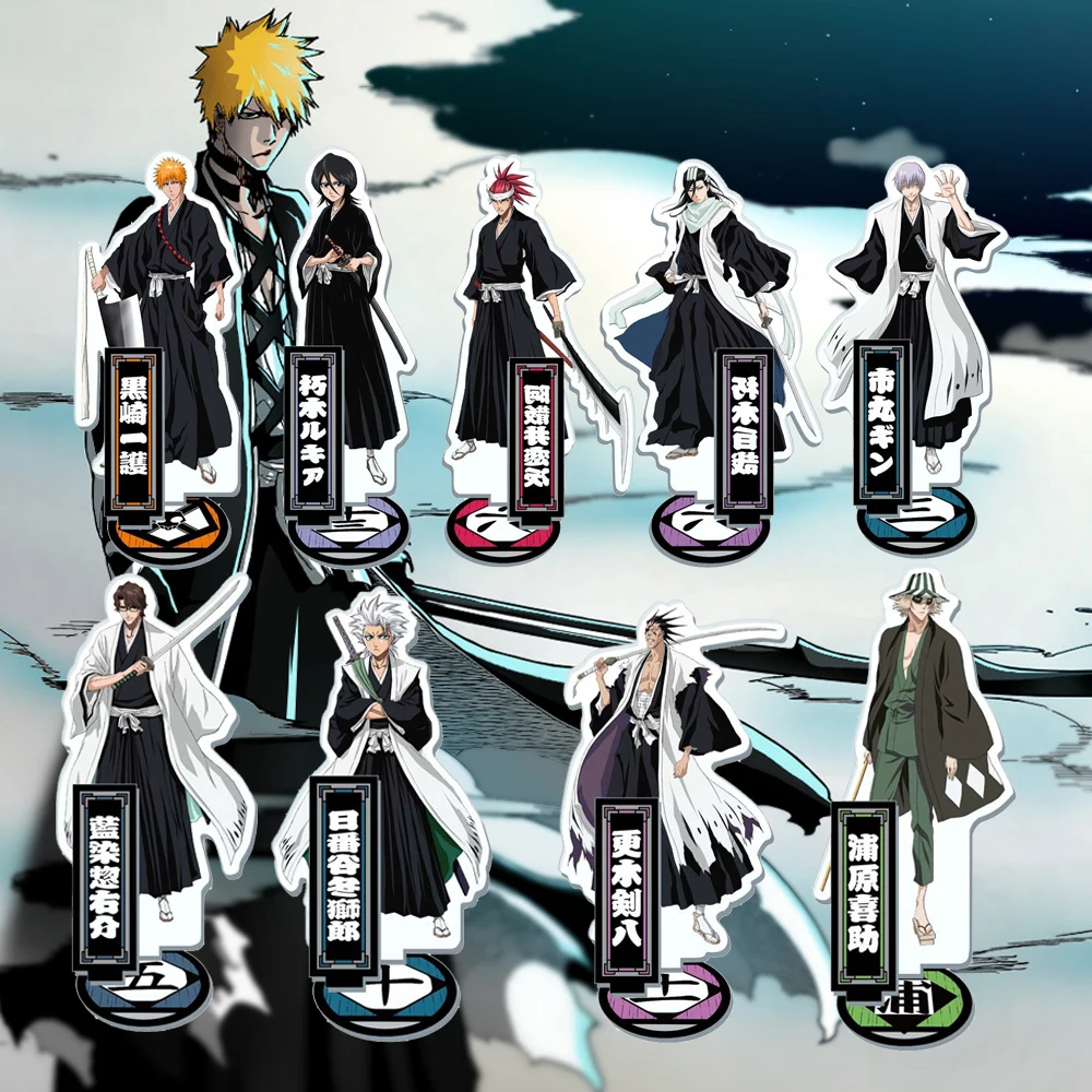 Anime-BLEACH-Keychain-Figure-Pendant-Death-BLEACH-Acrylic-Standing ...
