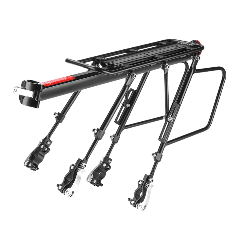 50-100KG-Bicycle-Luggage-Carrier-Bike-Rack-Aluminum-Cargo-Rear-Rack ...