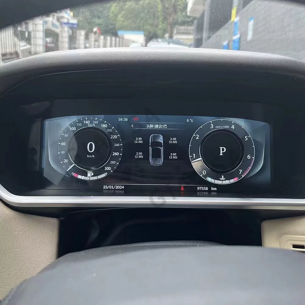 NO-Coding-Digital-Cluster-Speed-Odometer-Screen-LCD-For-Land-Rover ...