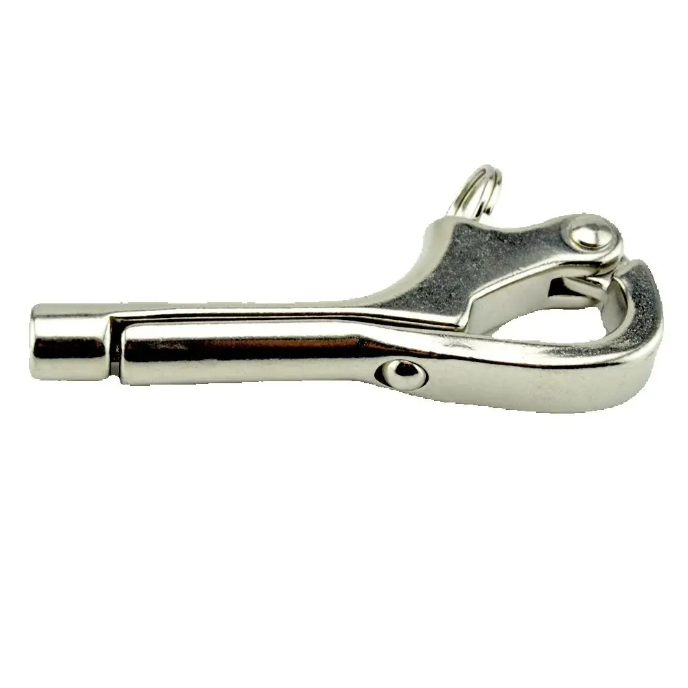 2025 New Summer 3''/ 4'' Openable Pelican Hooks Shackle 316 Stainless ...