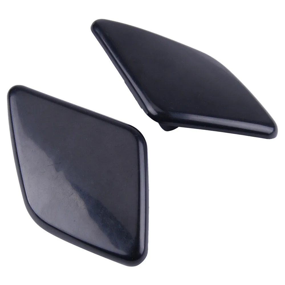 1-Pair-Auto-Front-Bumper-Headlight-Washer-Spray-Nozzle-Cover-Jet-Cap ...