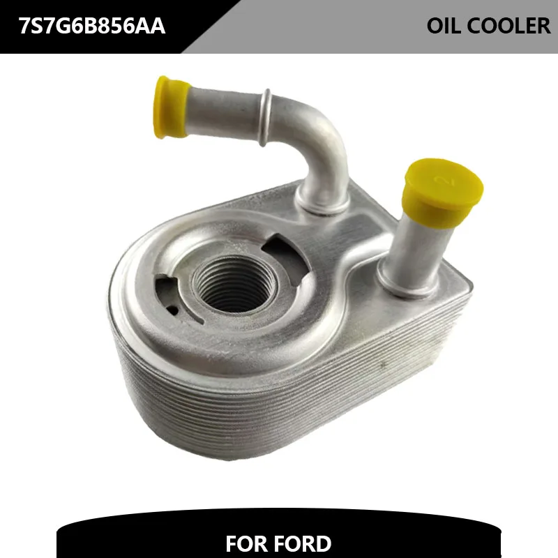 7S7G6B856AA Engine Aluminum Oil Cooler FIT For FORD B MAX 1.4 C MAX MK4 ...