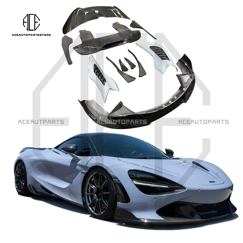 New-Arrivals-Real-Dry-Carbon-Fiber-Body-Kits-For-Mclaren-720s-V-Style ...