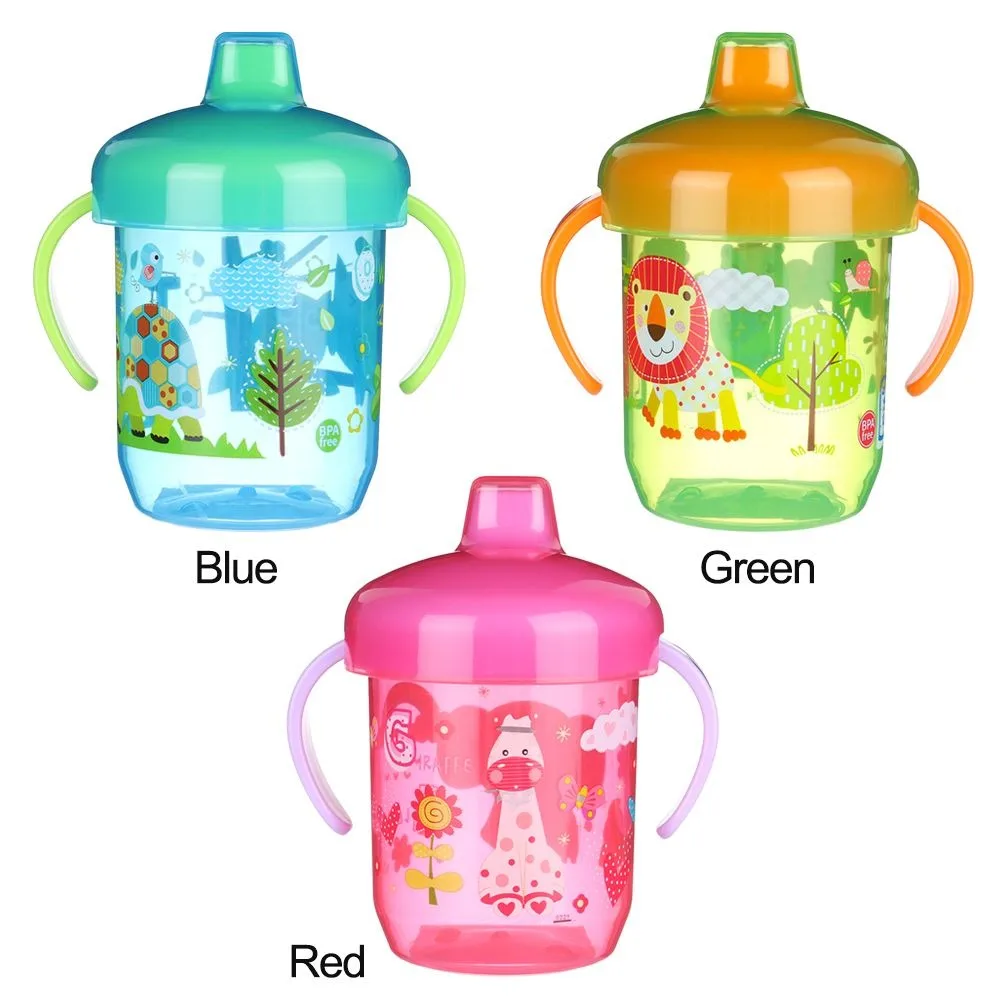 Baby-Learning-Drinking-Cup-with-Double-Handle-Flip-Lid-BPA-Free ...