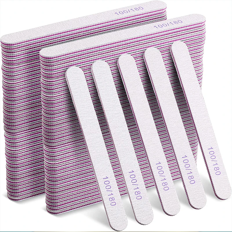 1-5-10pcs-Nail-File-Buffer-100-180-Trimmer-Nail-File-Buffer ...