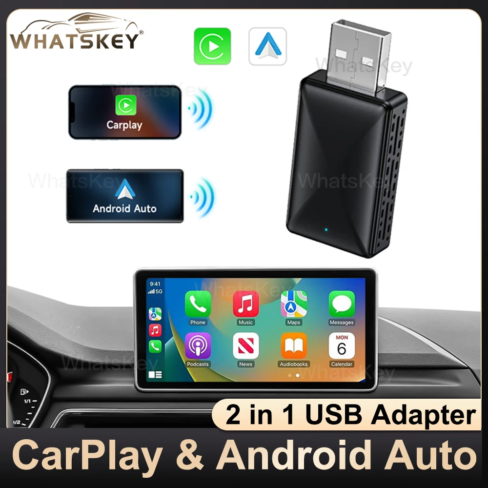Mini-caja-adaptadora-CarPlay-e-inal-mbrica-Android-Auto-2-en-1-Dongle ...