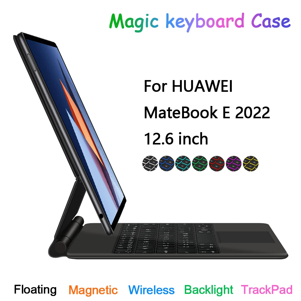 Folio-Magic-Keyboard-For-HUAWEI-MateBook-E-2022-12-6-Inch-Case ...