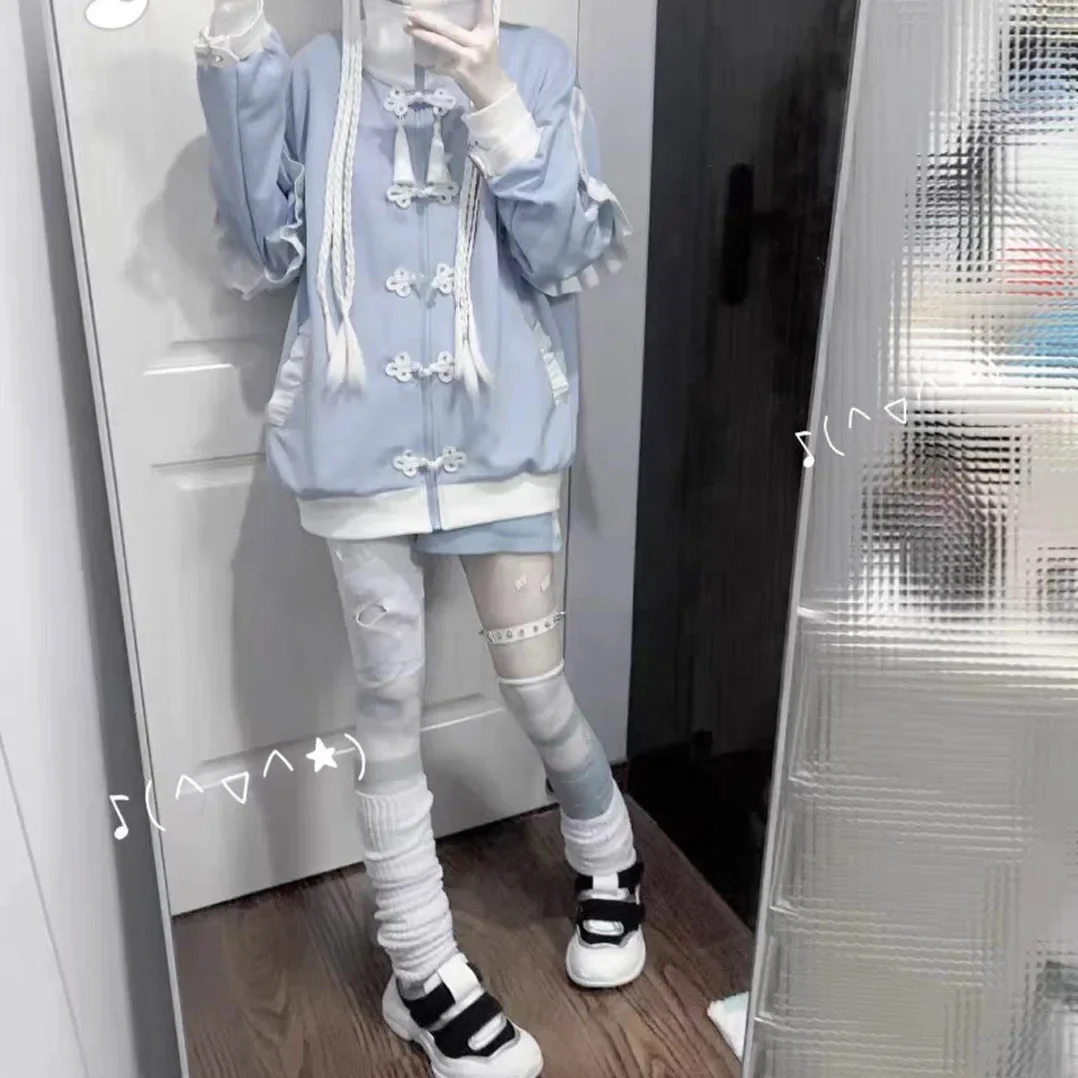 Detachable-Sleeve-Cutecore-Jacket-Loose-2000s-Hoodie-Japanese-Style-Y2k ...