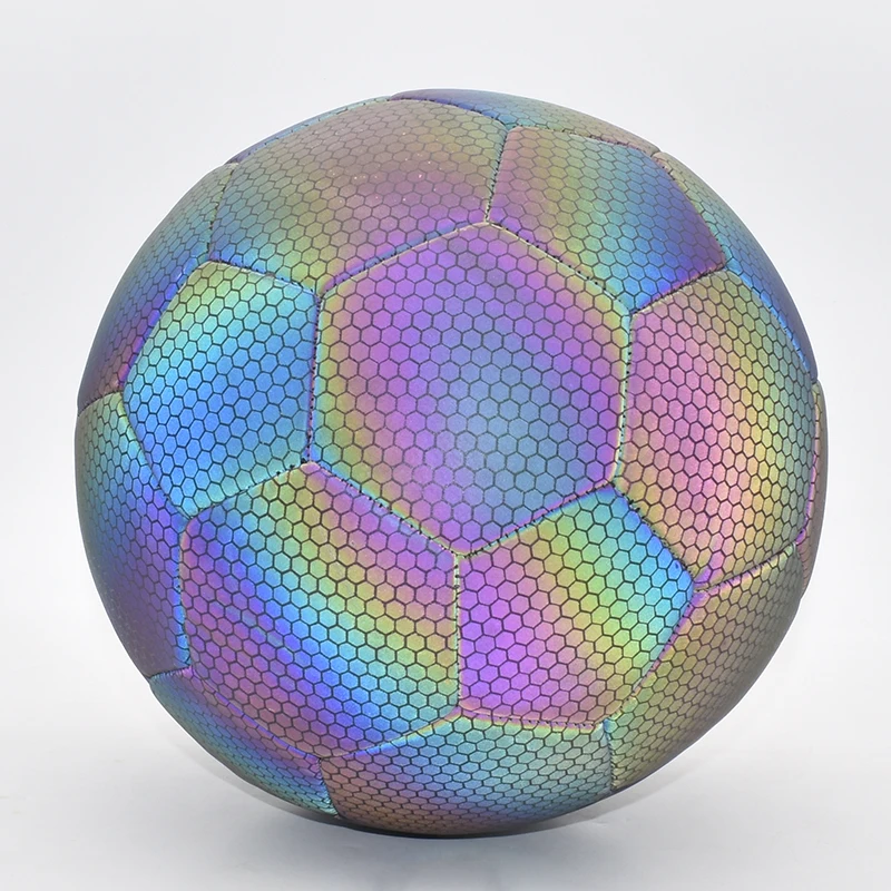 Creative-reflective-football-soccer-match-football-size-5-PU-football ...