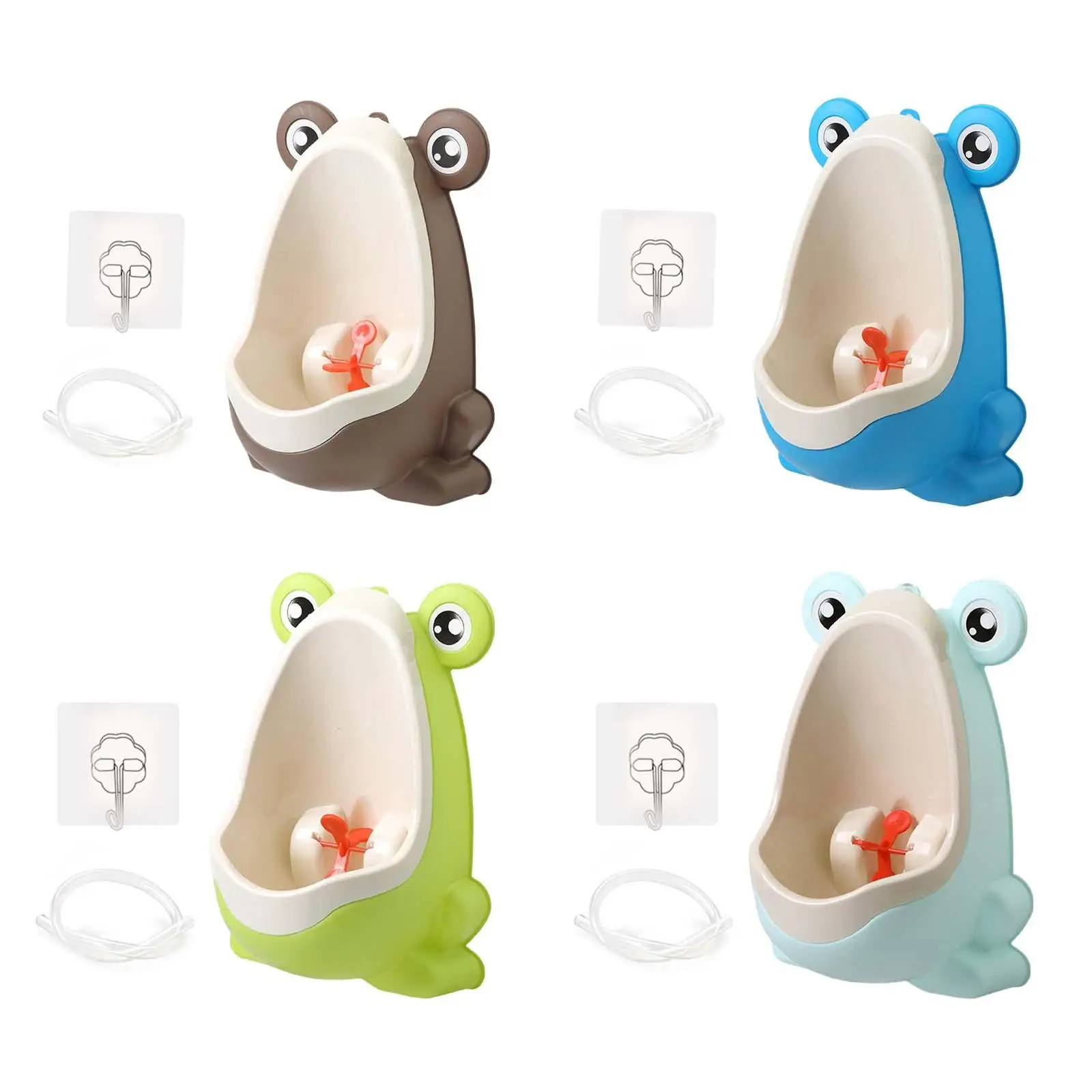 Frog Baby Potty Train Urinal Hanging Pee Trainer Child Standing Urinal ...