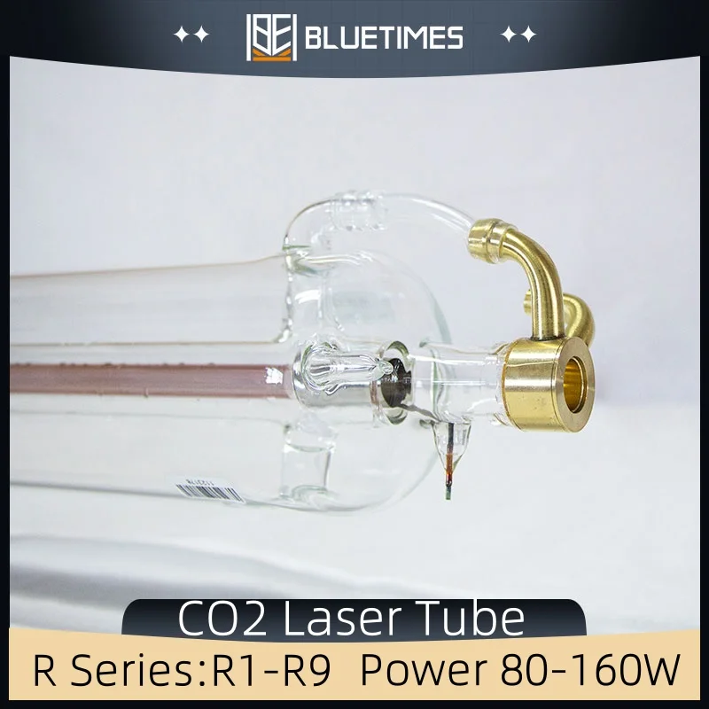 YongLi R1/R3 80-100W CO2 Laser Tube Laser Glass Metal Tube Nachhaltige ...