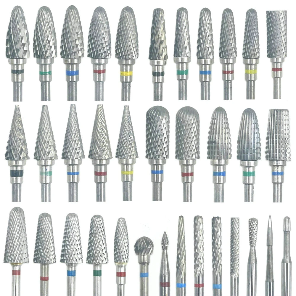 New Tungsten Carbide Nail Drill Bit Milling Cutter For Manicure ...