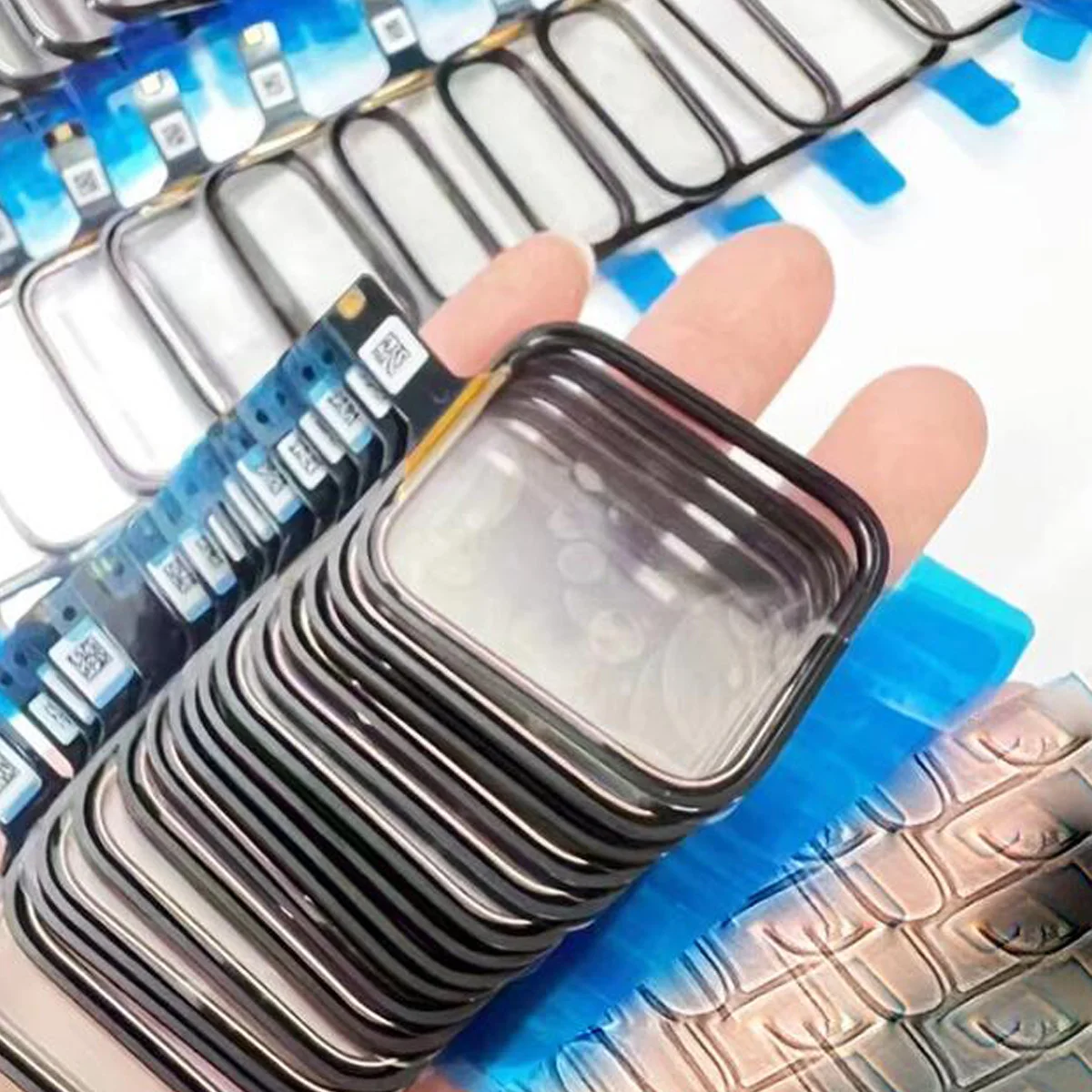 5PCS Touch Screen with OCA For Apple Watch SERIES 1 2 3 4 5 SE 6 7 8 ...