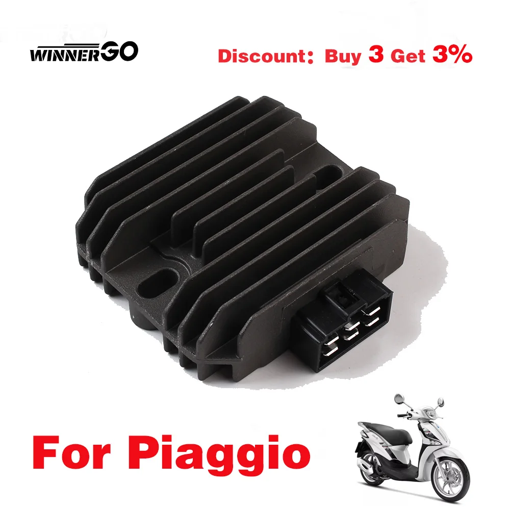 WINNERGO-Motorcycle-Voltage-Regulator-Rectifier-For-Scooter-Piaggio-125 ...