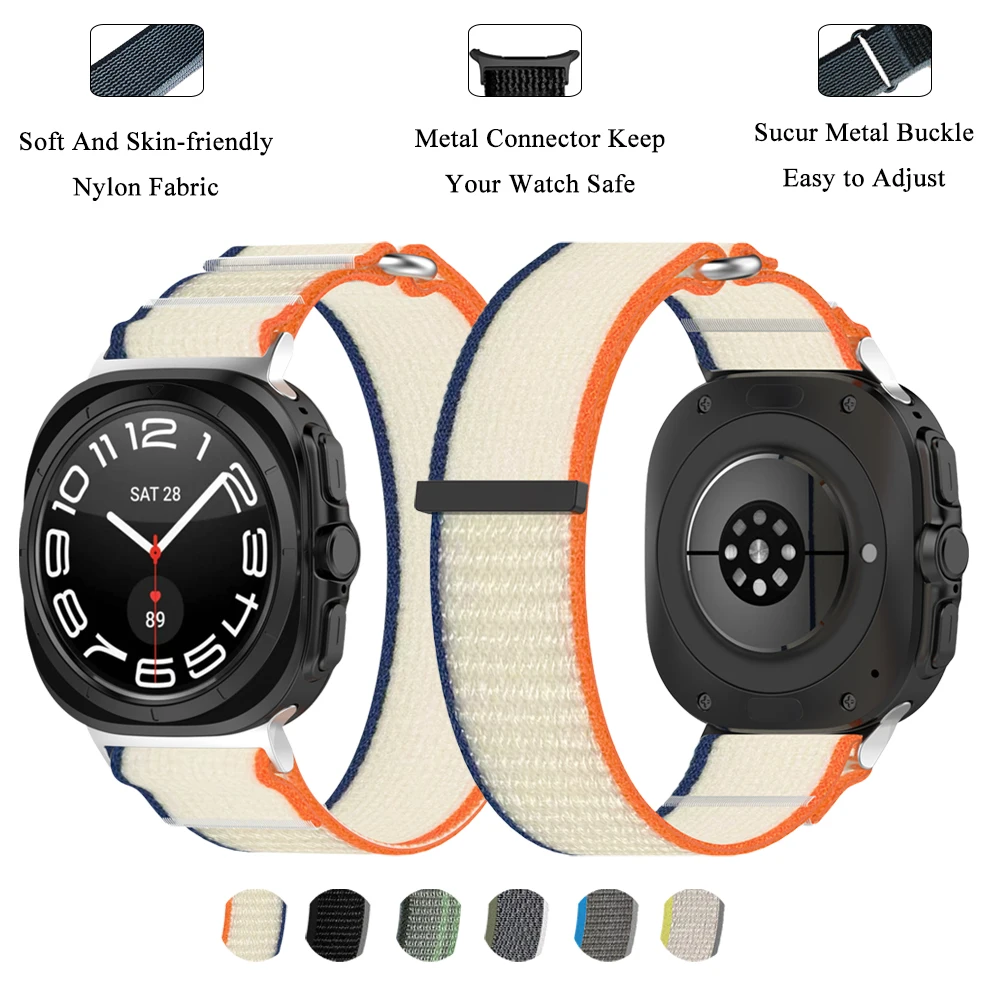 Watchstrap-for-Samsung-Galaxy-Ultra-47mm-Strap-No-Gaps-Lightweight ...