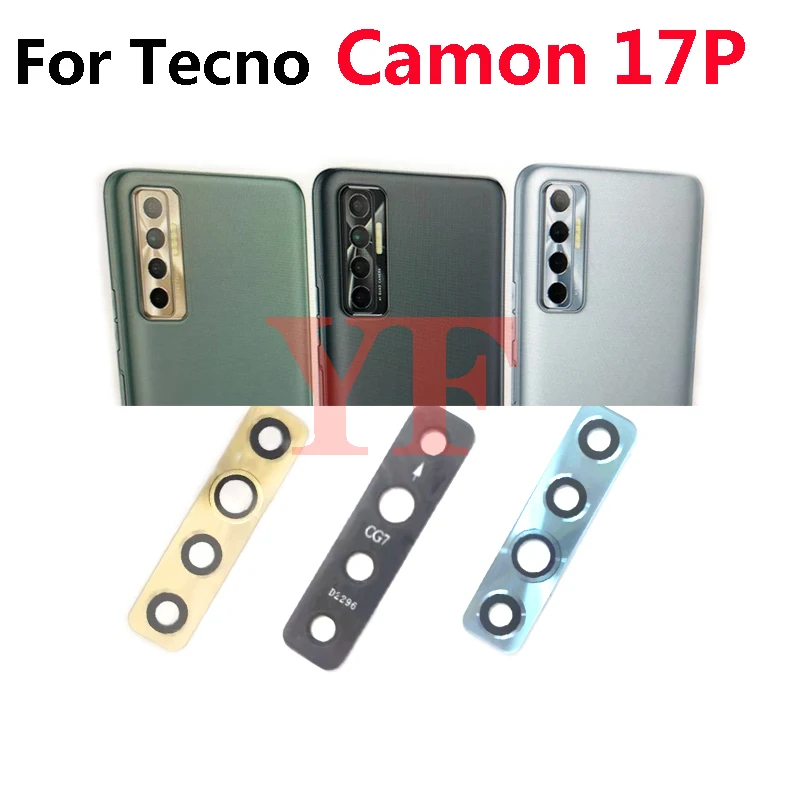 For Tecno Camon 17P 12 17 Pro 18 CC7S CG6 CG7 CG8 CH6 Rear Back Camera ...