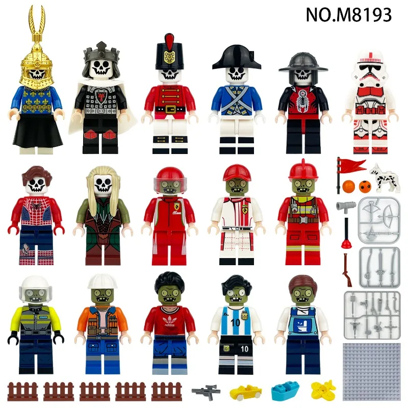 Mini Building Blocks Toys Humanoid Dolls Children's Toys Birthday Gifts ...