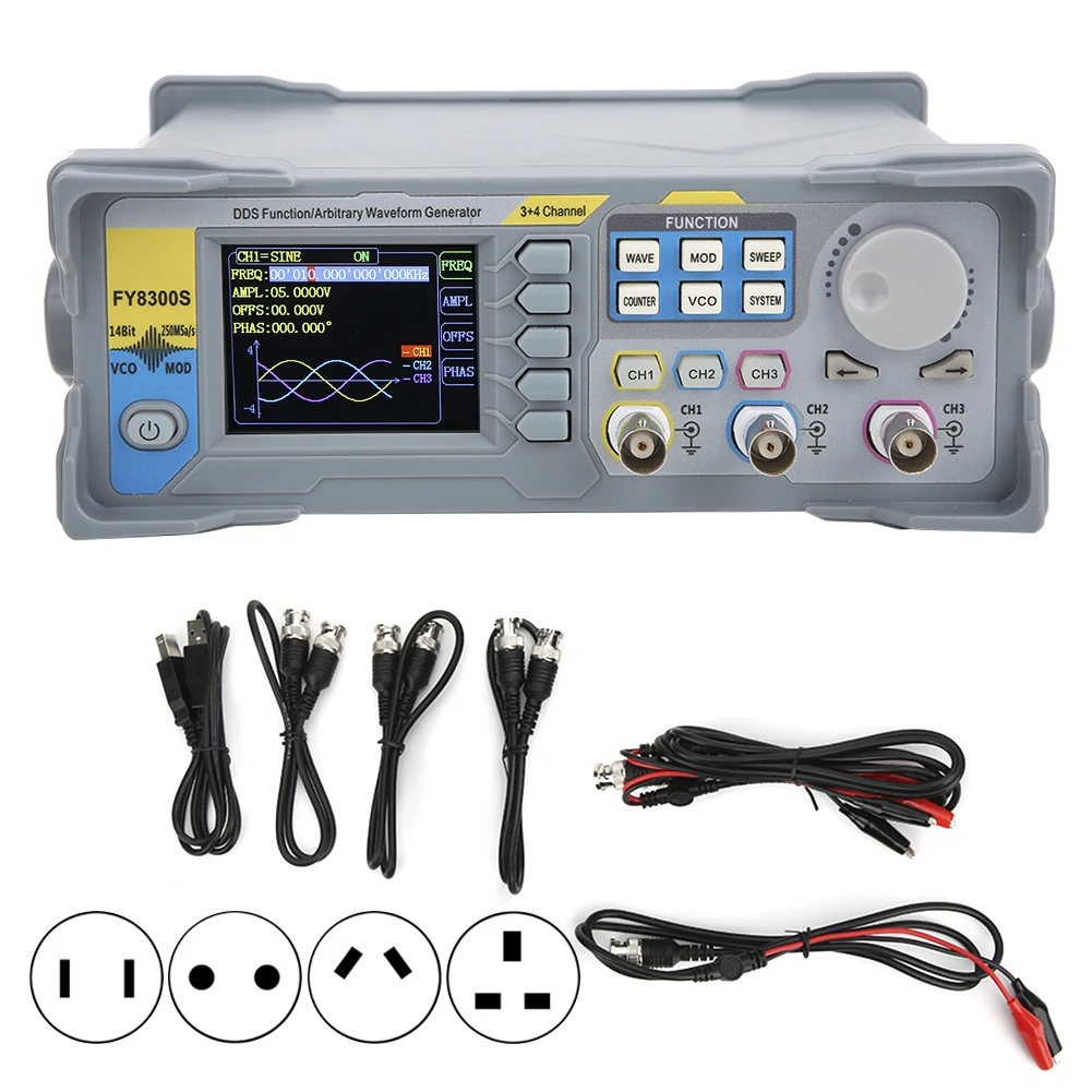 3-Channel-Function-Generator-Arbitrary-Waveform-Generator-4-TTL-Level ...