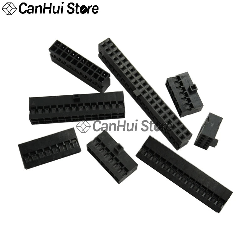 50pcs-With-Protrusion-Point-2-0mm-Double-Row-Dupont-Plastic-Shell ...