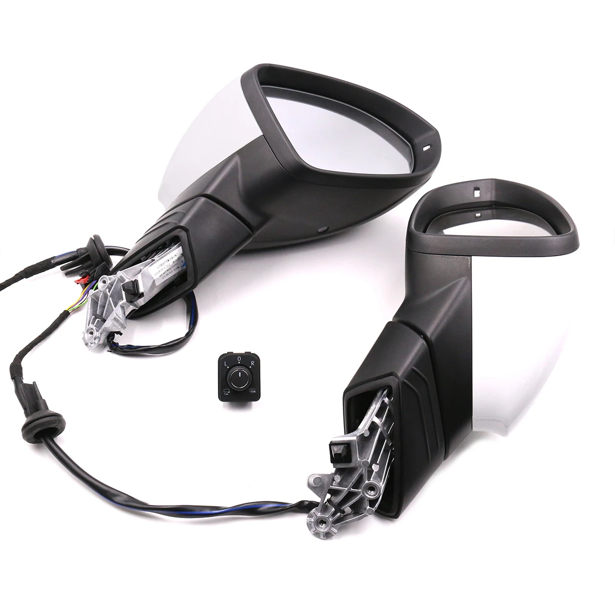 For-VW-Golf-8-MK8-Mirror-With-Cover-AUTO-electric-folding-Mirror-Switch ...