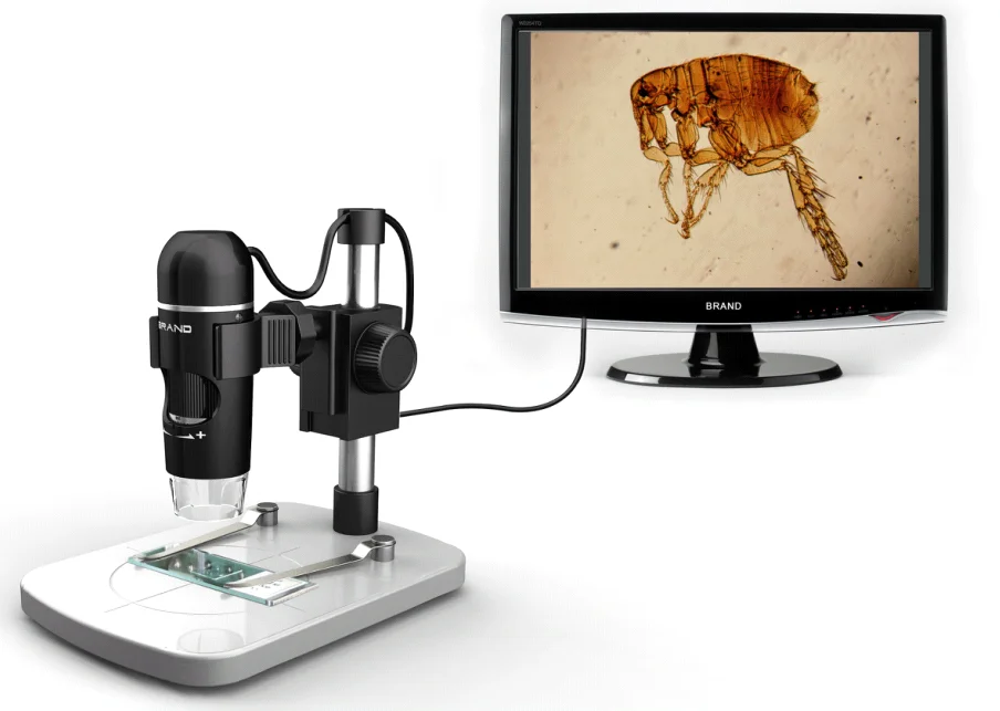 HD 5MP 300X Digital Microscope USB Endoscope Zoom Camera Microscope 8 ...