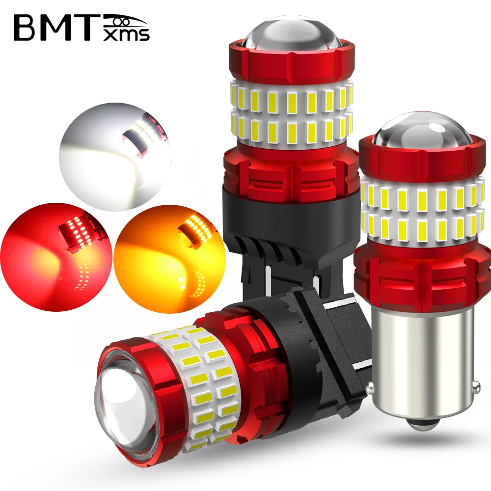 BMTxms-2x-Car-LED-Light-P21W-1156-BA15S-1157-P21-5W-BAY15D-T20-W21W ...