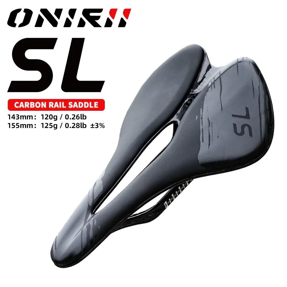ONIRII-Carbon-Base-Saddle-W-143-155mm-L-250mm-7x9mm-Rail-Riding-Seat ...