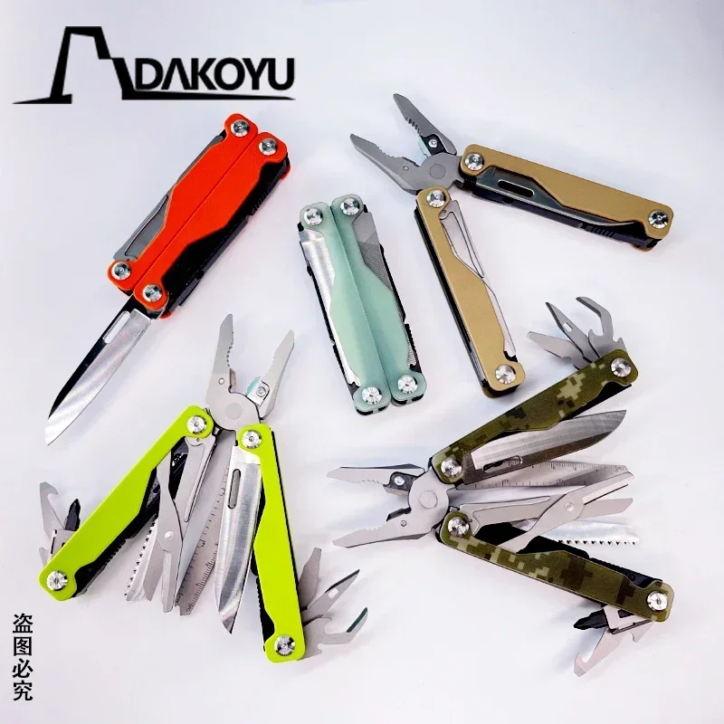 DAKOYU-Multi-Functional-Folding-Pliers-Outdoor-Camping-EDC-Portable ...