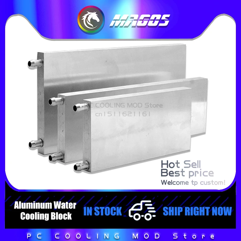 Aluminum-Water-Cooling-Block-CPU-Radiator-High-Tech-Semiconductor-Chip ...