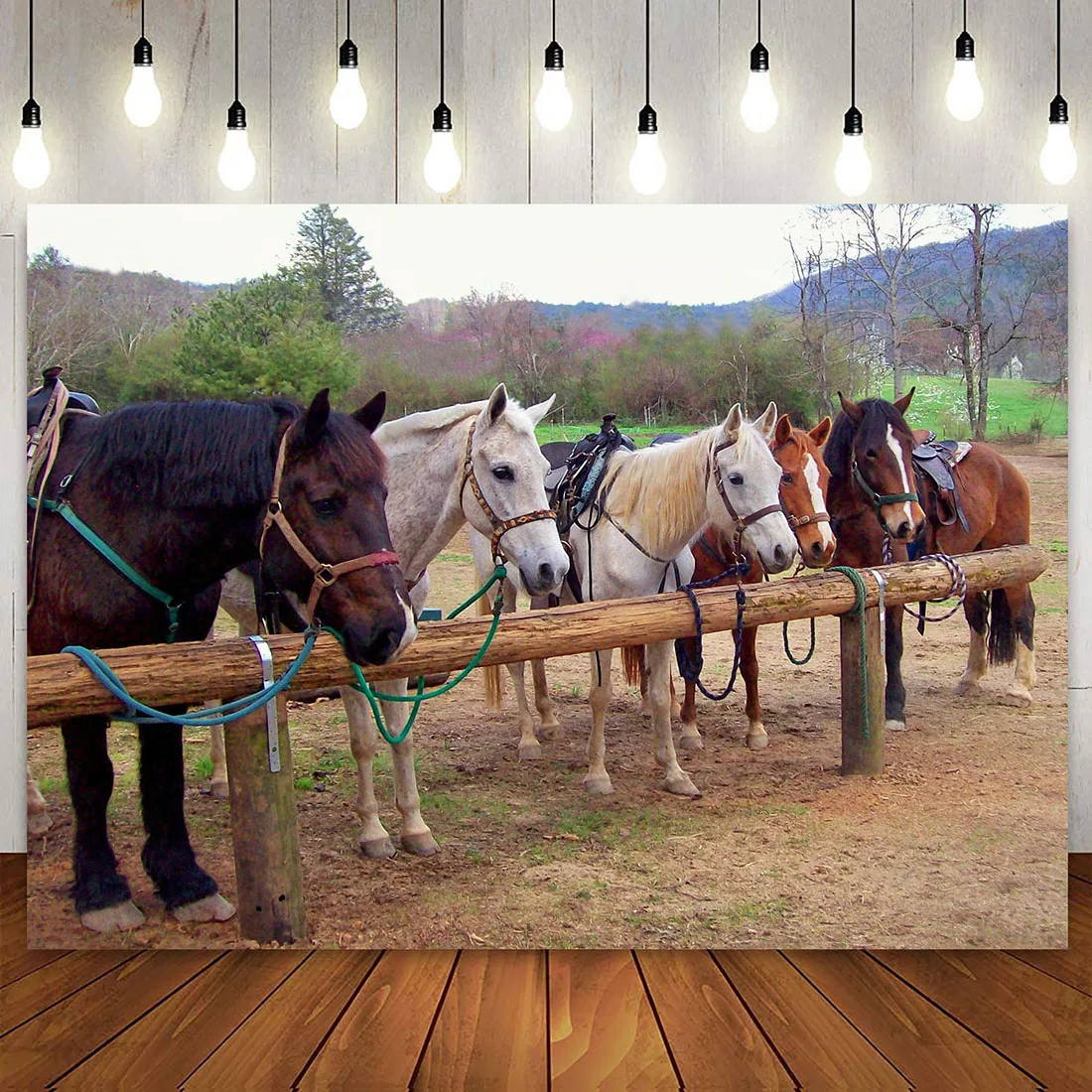 Wild-West-Old-Stable-Backdrop-Western-Town-Cowboy-Birthday-Party-Decor ...