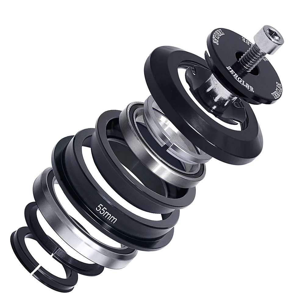 1 1/8" Bicycle Headset 55mm & 56mm Mountain Mtb Mbx Cycling Bike ...