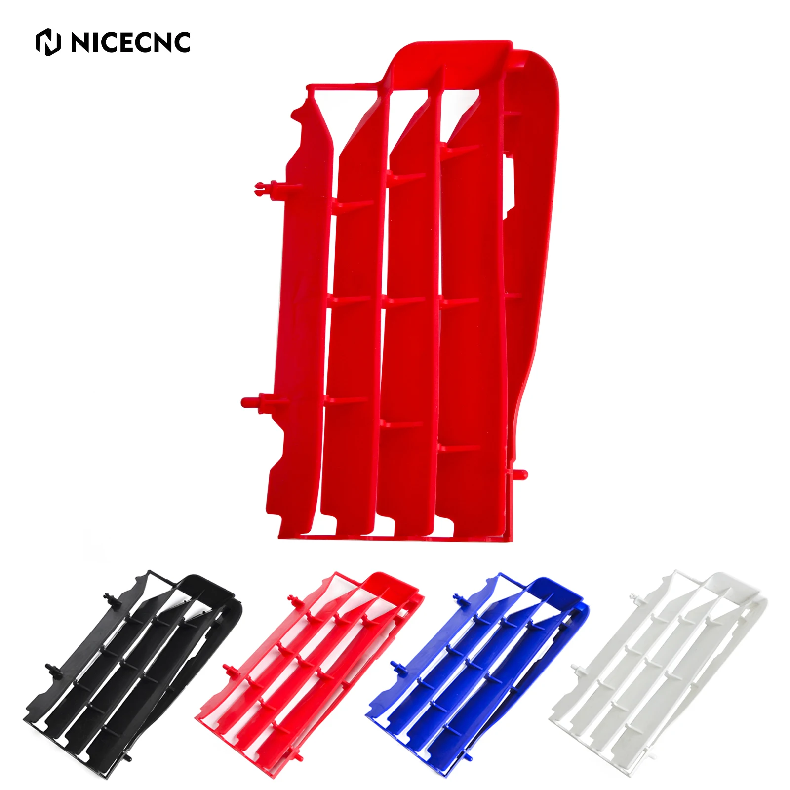 NICECNC-Motocross-Plastic-Radiator-Guard-Grille-Grill-Protector-For ...