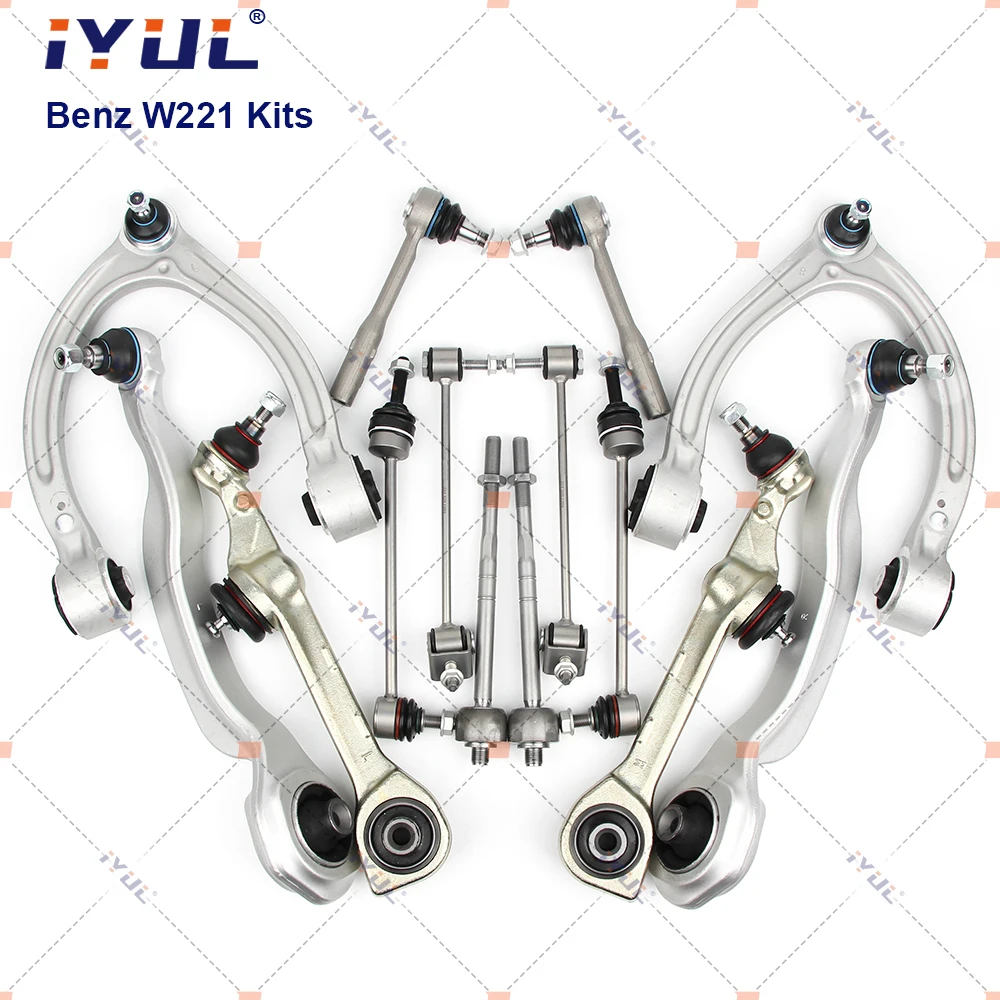 Suspension-Control-Arm-Ball-Joint-Stabilizer-Link-Tie-Rod-Kits-For ...