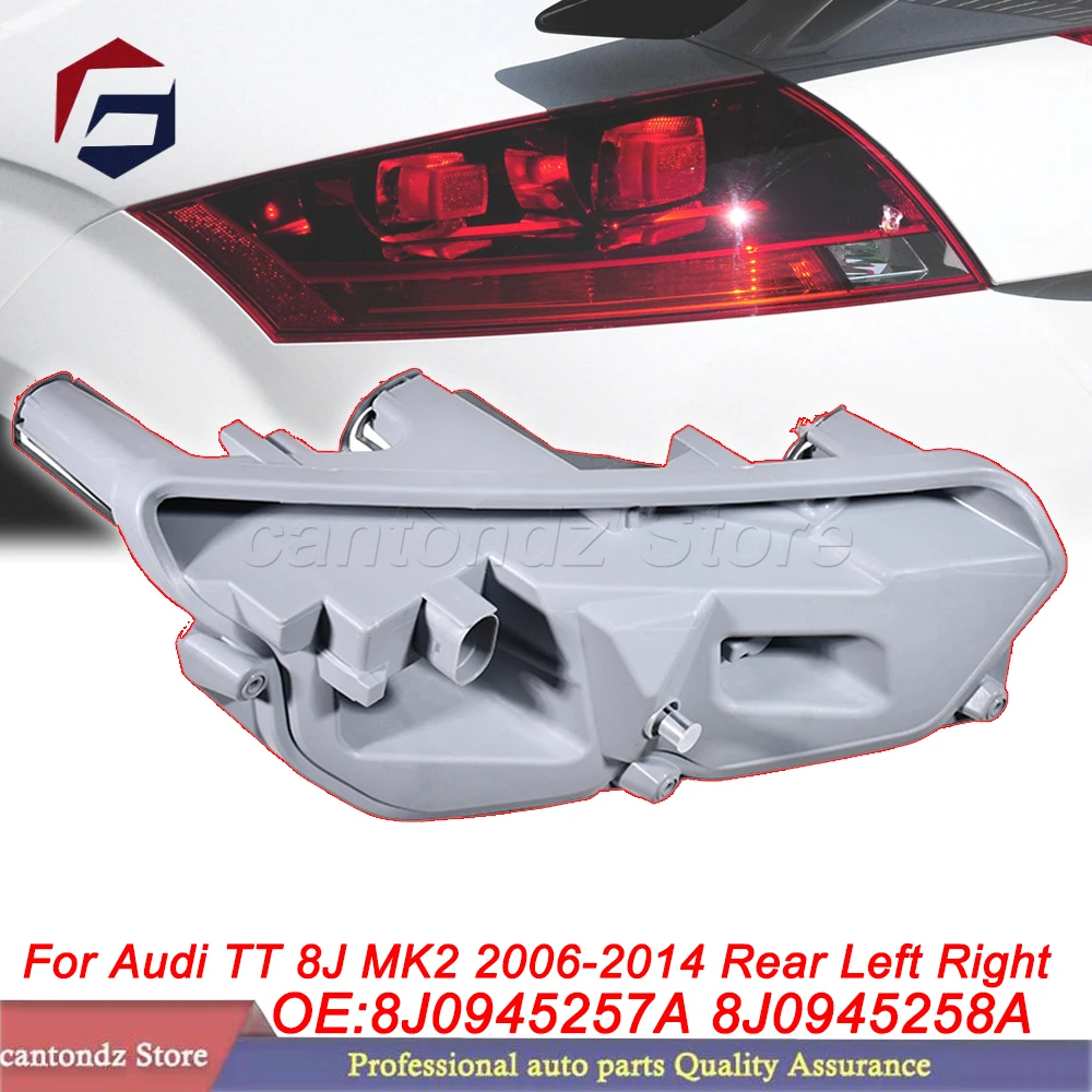 Tail Light Bulb Holder 8J0945257A 8J0945258A For Audi TT 8J MK2 2006 ...