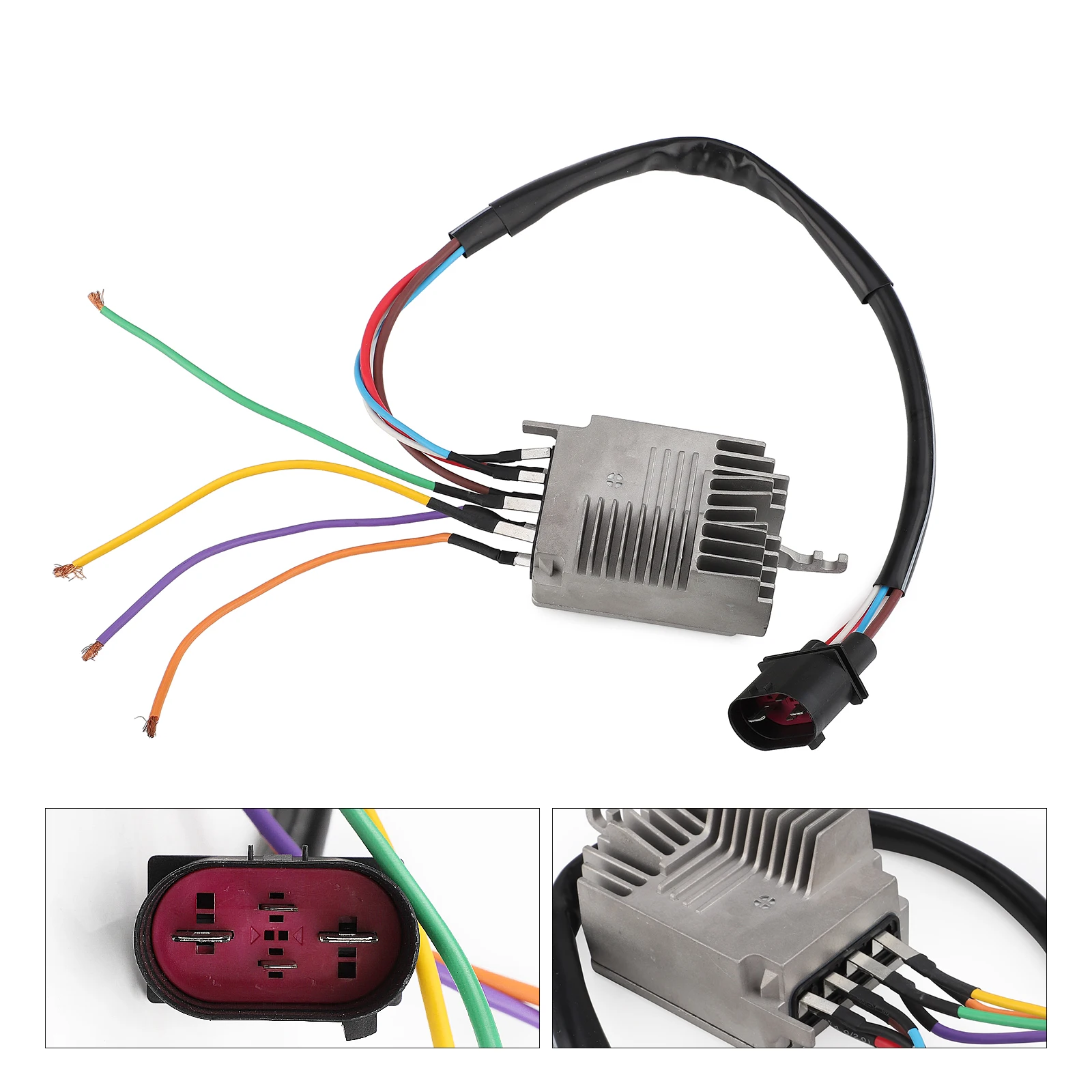 Car-Radiator-Cooling-Fan-Control-Unit-Module-For-AUDI-A8-A6-C6-QUATTRO ...