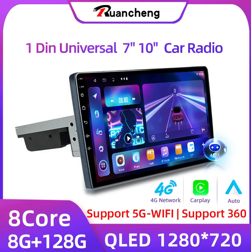 7-10-8Core-Android-11-1Din-Car-Multimedia-CarPlay-5G-Universal ...