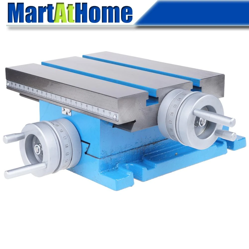 225*175mm Drilling Milling Machine Cross Slide Table Work Table Xy With ...