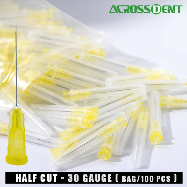 Dental Irrigation Needle Endo Cleansing Needle Endodontic Flushing ...