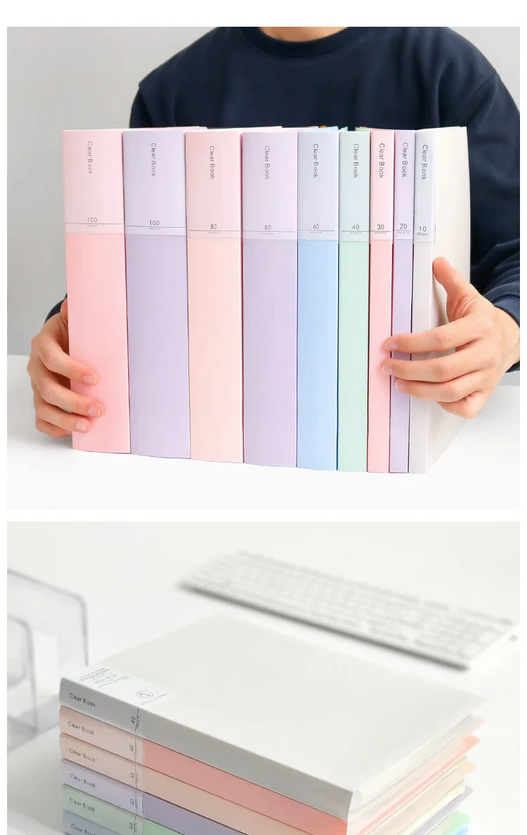 Папка для документов JIANWU A4, 100 страниц, офисная | Канцтовары для ...