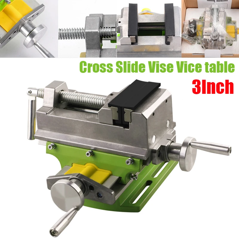 3-Inch-Cross-Slide-Vise-Vice-Table-Compound-Table-Worktable-Bench ...