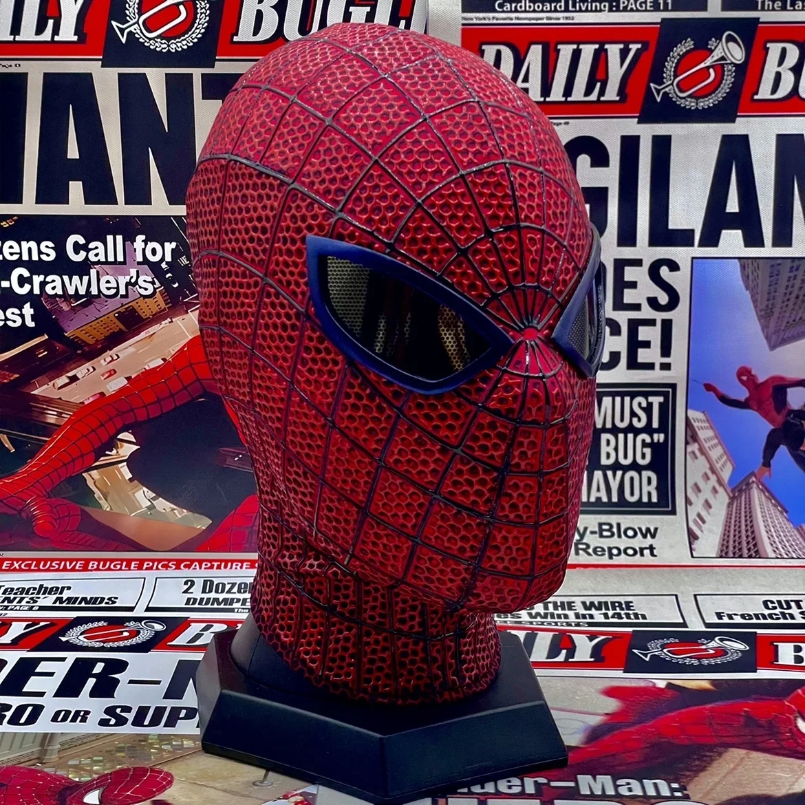 Customized-Mask-Super-Spider-Man-Movie-Reveal-Garfield-Version-Peter ...