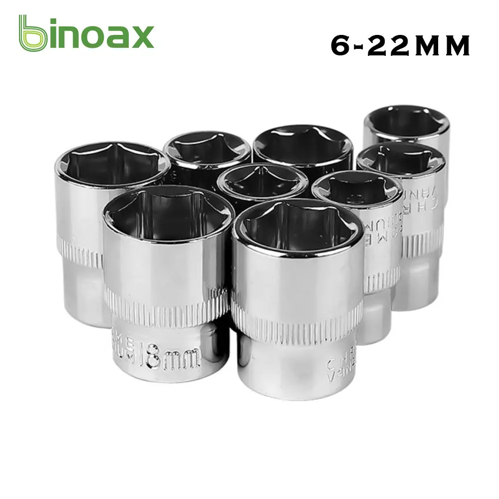 Binoax 3/8" Outside Hexagon Socket Bit 6 22MM|Sockets| - AliExpress