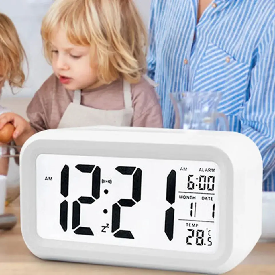 12-24h-Led-Digital-Display-Alarm-Clock-Home-Bedside-Battery-Power ...