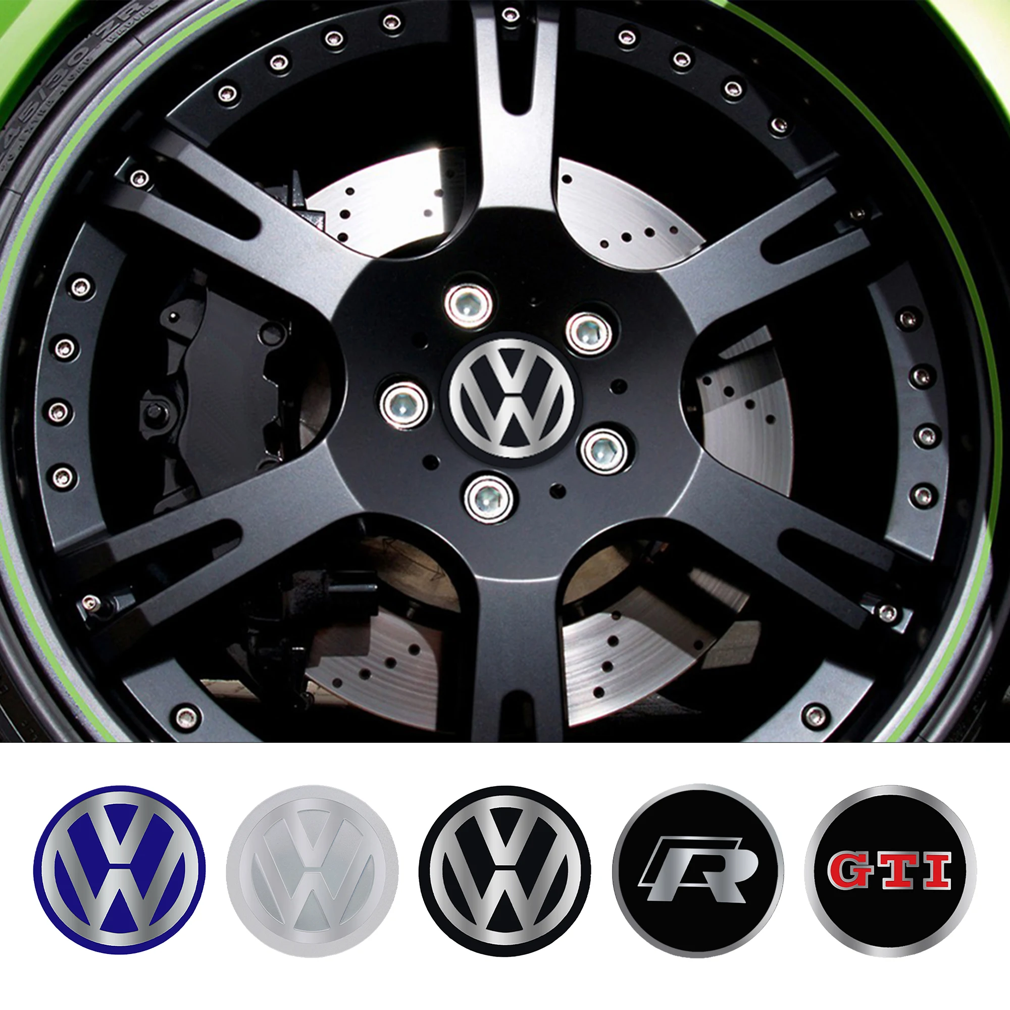 4Pcs-56-60-65mm-3D-Aluminum-Car-Wheel-Center-Hub-Cap-Emblem-Decal ...